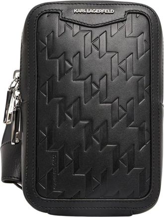 Karl Lagerfeld Homme, Sacs, Noir, Taille: ONE Size Sacoche