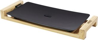 Princess Teppanyaki Bambus Tischgrill Pure, Elektrogrill 25x50cm, 2200W