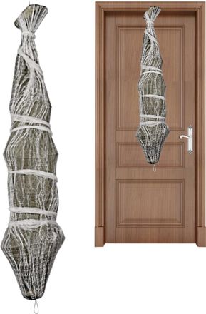 Generic Halloween,Gruselig geformt - Realistische Dekoration in nat&uuml;rlicher Gr&ouml;&szlig;e mit Spinnennetz f&uuml;r Garten, Hof, Terrasse, Spukhaus, Feste im Freien