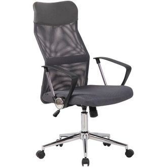 Clp Chaise de bureau avec un design ergonomique &eacute;quip&eacute; de roues et daccouchements diff&eacute;rentes couleurs colore : Gris