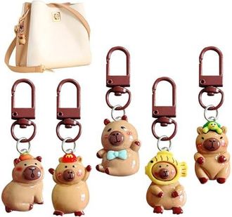 Generico Porte-cl&eacute;s en bois | D&eacute;coration de sac &agrave; main | Porte-cl&eacute;s de charpentier pour anniversaire, No&euml;l, d&eacute;coration pour sac &agrave; dos, sac, cl&eacute; pour les amateu