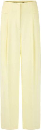 Marc Cain Damen Bundfaltenhose Wide Fit