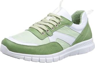 Andrea Conti Femme 1703602 Basket, Papyrus Blanc Vert Pastel, 40 EU