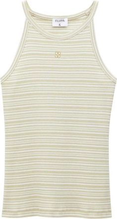 Filippa K Femme, Tops, Beige, Taille: 42 FR Hauts sans manches