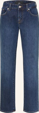 7 For All Mankind Straight Jeans Low Cigarette blau