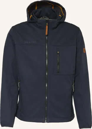 Camel Active Camel Active Softshell-Jacke Mit Abnehmbarer Kapuze blau