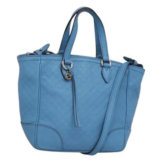 Gucci Pre-owned Vintage Micro Small GG Canvas Hand Bag - Femme - Pre-owned - Bleu - Taille: ONE Size