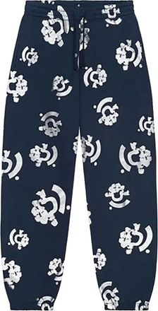 Denim Tears Bstroy Tears graphic track pants - Blau