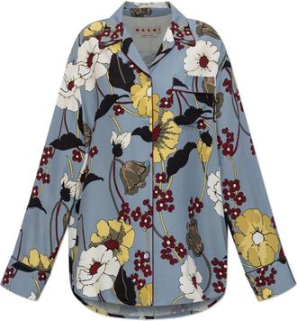 Marni Femme, Blouses et Chemises, Multicolore, Taille: 36 FR Chemise &agrave; motifs
