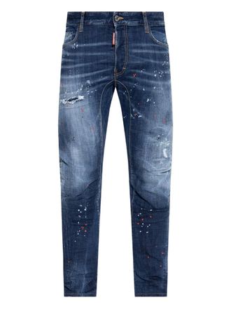 Dsquared2 jean en coton - Bleu