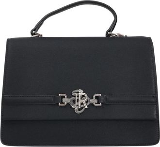 John Richmond Femme, Sacs, Noir, Taille: ONE Size Sac à main noir avec motif serpent