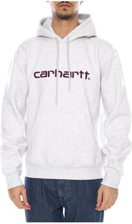Carhartt Work in Progress Homme, Sweatshirts et sweats &agrave; capuche, Blanc, Taille: L Classic Sweat &agrave; capuche