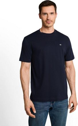 Tom Tailor T-Shirt (Packung, 3-tlg) 3er Pack mit Logo-Stickerei