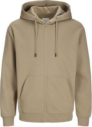 Jack & Jones Sweat à Capuche zippé Sweat à Capuche zippé Uni Coriander XL Coriander XL