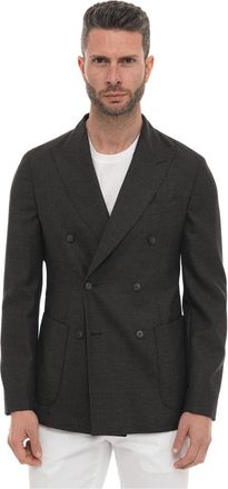HUGO BOSS Homme, Vestes, Brun, Taille: M C-Hanry Double Breasted Jacket