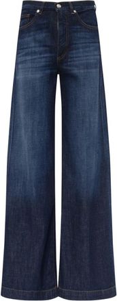 Nine In The Morning Femme, Jeans, Bleu, Taille: W29 Pantalon Palazzo &Eacute;l&eacute;gant pour Femme