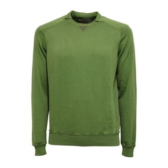 Alpha Studio Vintage Gr&uuml;ner Pullover Hergestellt in Italien - - Knitwear - Herren - Gr&uuml;n - M