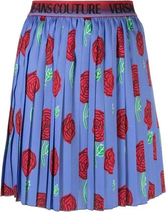 Versace Jeans Couture Femme, Jupes, Multicolore, Taille: 38 FR Short Skirts