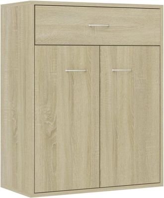 vidaXL Buffet Ch&ecirc;ne sonoma 60x30x75 cm Bois ding&eacute;nierie Vidaxl