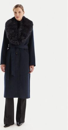 Michael Kors Wollmantel 77A7141M21 Dunkelblau Regular Fit