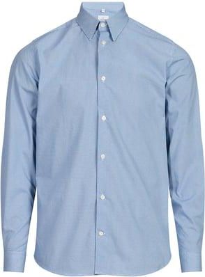 Au Printemps Paris Chemise slim-fit col classique en coton imprim&eacute;