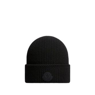 Moncler Bonnet tricot en laine et cachemire