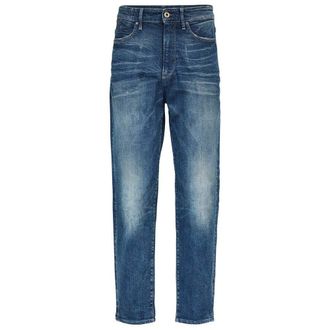 G-Star RAW Damen Janeh Ultra High Mom Ankle Jeans, Blau (Antic Faded Oregon Blue D16083-B631-B820), 28W / 34L