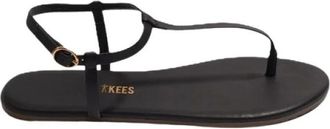 Tkees Tkees, Femme, Chaussures, Noir, Taille: 40 EU Mariana Flat Sandal