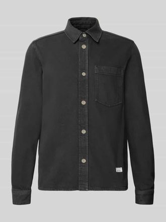 Marc O'Polo Denim Regular Fit Hemdjacke aus reiner Baumwolle
