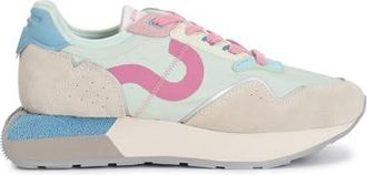 Caf&egrave;noir Chaussures De Course en Tissu Et Daim, pour Femme, Couleur Vert, Taille 38