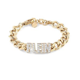 Philipp Plein Femme, Accessoires, Jaune, Taille: ONE Size Lettering Bracelet