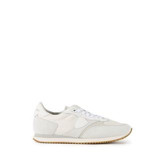 Philippe Model Baskets Blville en cuir et coton