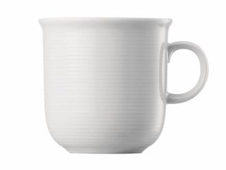 Thomas Porzellan, Trend wei&szlig; uni Becher mit Henkel 0,28 L