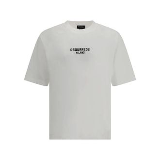 Dsquared2 Herren, Oberteile, Wei&szlig;, LGr&ouml;&szlig;e