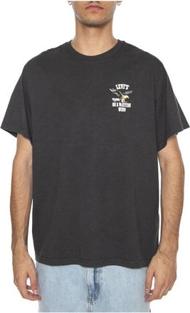 Levi's Homme, Tops, Noir, Taille: M T-Shirt Ras du Cou