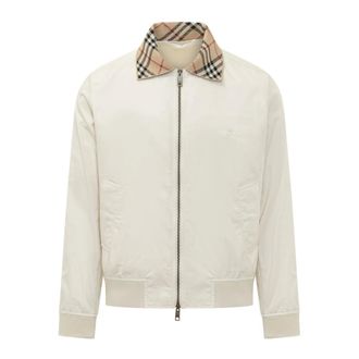 Burberry Homme, Vestes, Beige, Taille: M Glenfields Overshirt