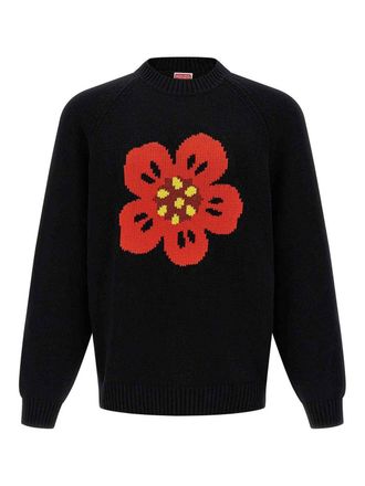 Kenzo Pull Col Rond - Noir