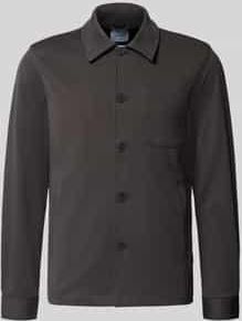 Lindbergh Slim Fit Hemdjacke mit Viskose-Anteil