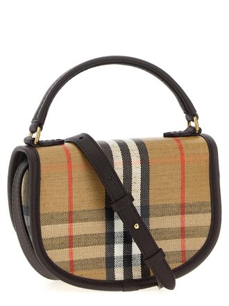 Burberry Fabric Shoulder Bag - Multicolor