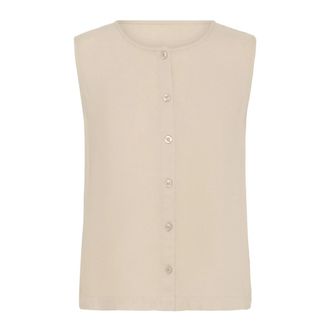 Kaffe Haut Gris R&eacute;versible - Femme - Tops - Gris - Taille: 46 FR