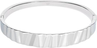 Coeur de Lion Armband - Armreif Classic Wave - Gr. 19 - in Silber - f&uuml;r Damen