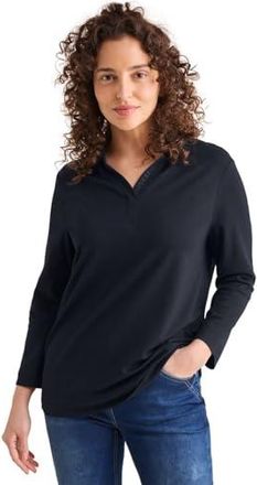 Cecil B322771 Polo piqu&eacute;, Bleu Universel, S Femmes