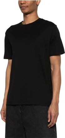 Calvin Klein Homme, Tops, Noir, Taille: XL Supima Emblem Logo Tee