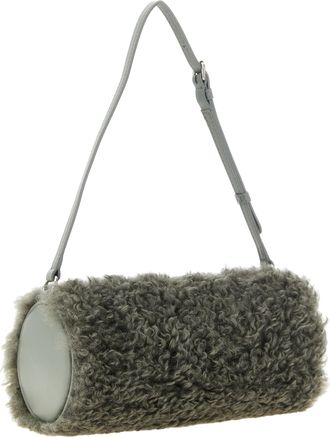 Stella McCartney Teddy Texture Clutch - Gray