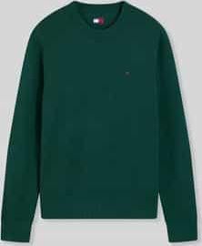 Tommy Jeans Slim Fit Pullover aus reiner Baumwolle