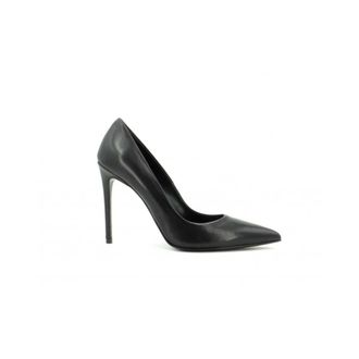 Gianmarco F. Leder High Heels spitze Schuhe - - Shoes - Damen - Schwarzk - 35 EU