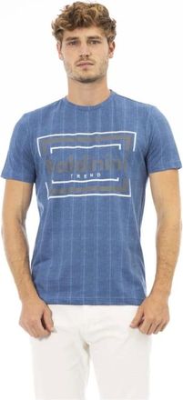 Baldinini Homme, Tops, Bleu, Taille: XS Trend T-Shirt