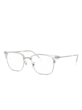 Ray-Ban lunettes de vue &agrave; monture m&eacute;tallique - Blanc