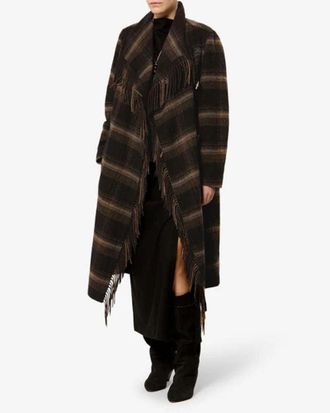 Isabel Marant Bkki Coat - Brown