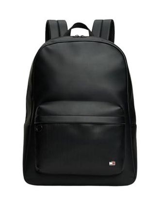 Tommy Hilfiger Th Flag Backpack Am0Am13984, Sac &agrave; Dos Homme, Black (Black), Taille Unique